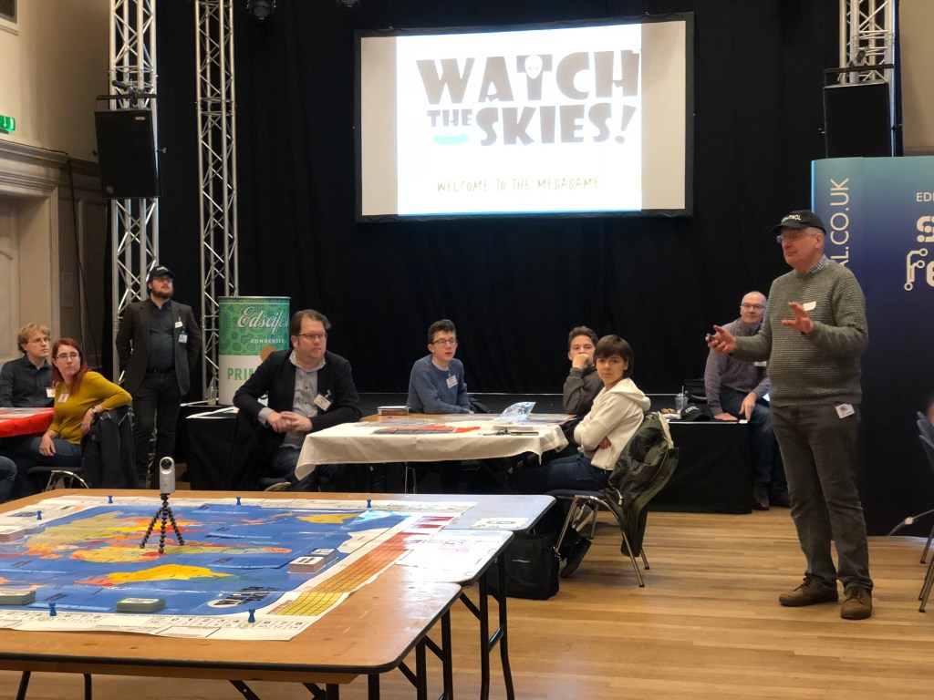 Playing Press at Watch The Skies Megagame – mssv